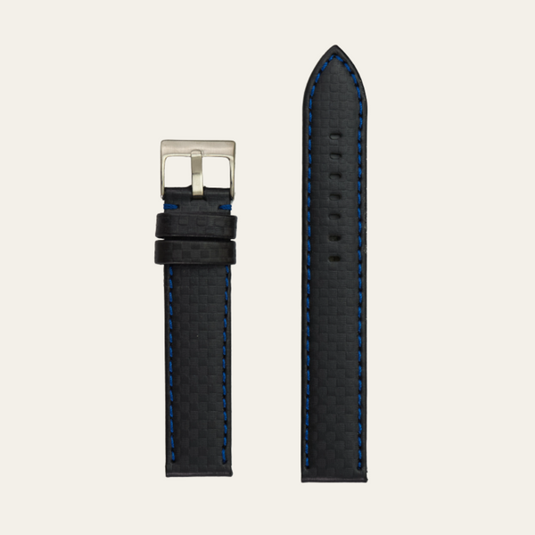 MS847 - Carbon Fiber Style - Hadley Roma Watch Strap – SECOND HAND HOROLOGY