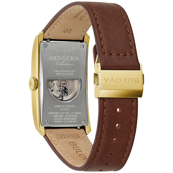 BULOVA Chairman of the Board Automatic Watch 97B224 Frank Sinatra Limi ...