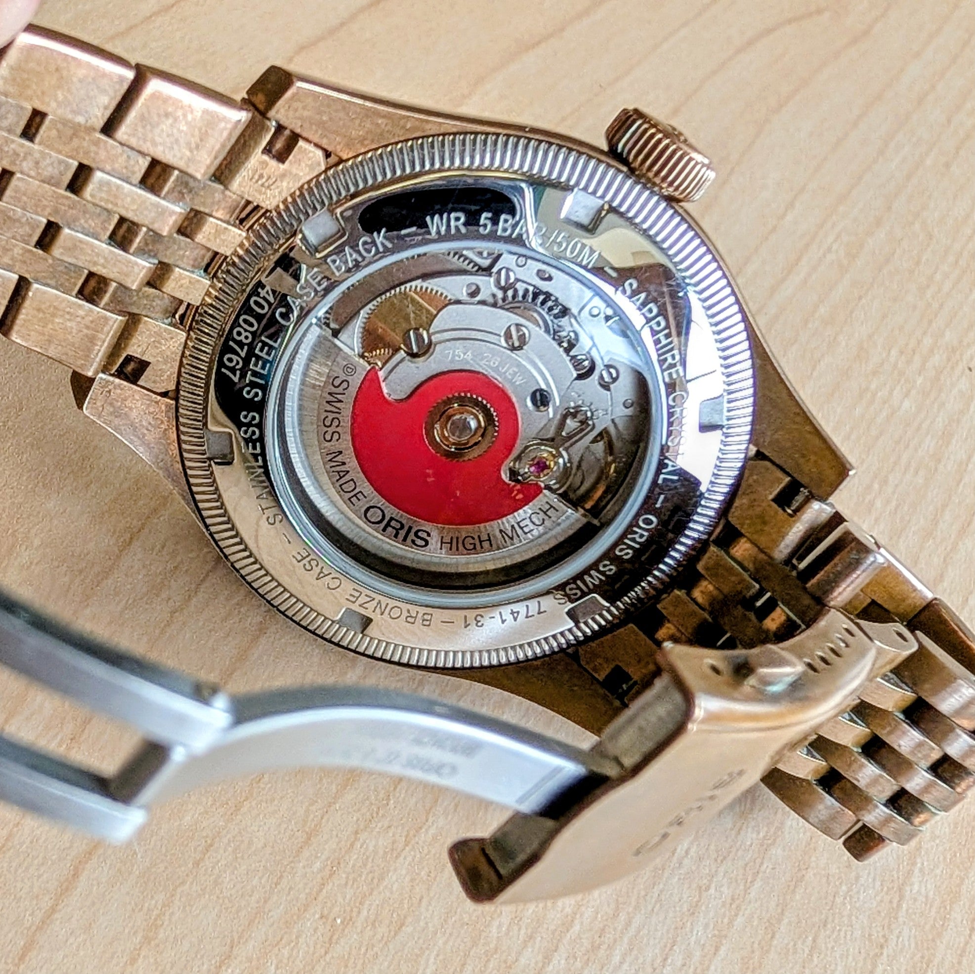 Oris Big Crown Automatic Watch 40mm Bronze Pointer Date Wristwatch - B ...