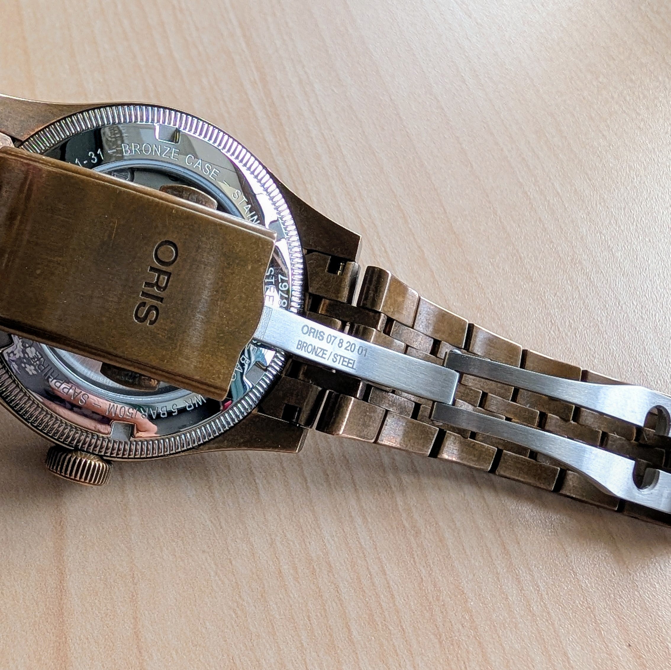 Oris Big Crown Automatic Watch 40mm Bronze Pointer Date Wristwatch - B ...