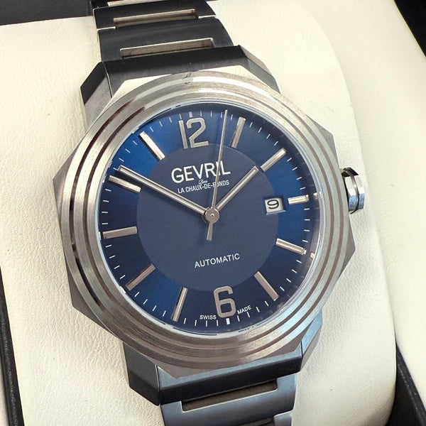 Gevril Hudson Yards Automatic Diver Watch Model 48800 325/500 Display ...